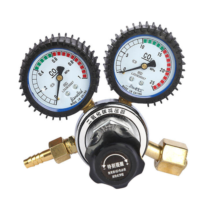 0-25Mpa Argon Regulator CO2 Mig Tig Flow Meter Gas Regulators Flowmeter ...