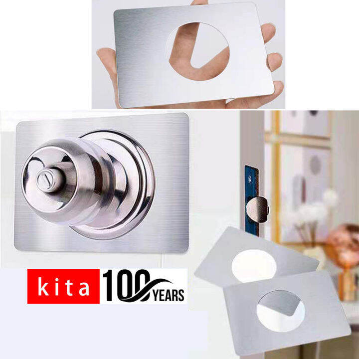 one set #SPK Plate Repair %%%%%%%%%%%% knob hole Accessory Stainless Steel kita100years | Lazada PH