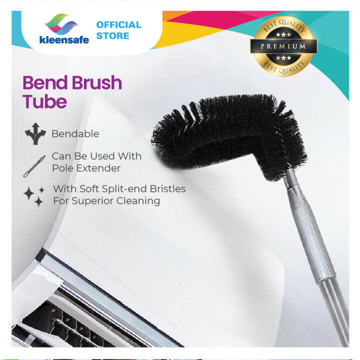 Kleensafe Bend Tube Brush ONLY, For High Ceiling Duster Flexible Fan ...