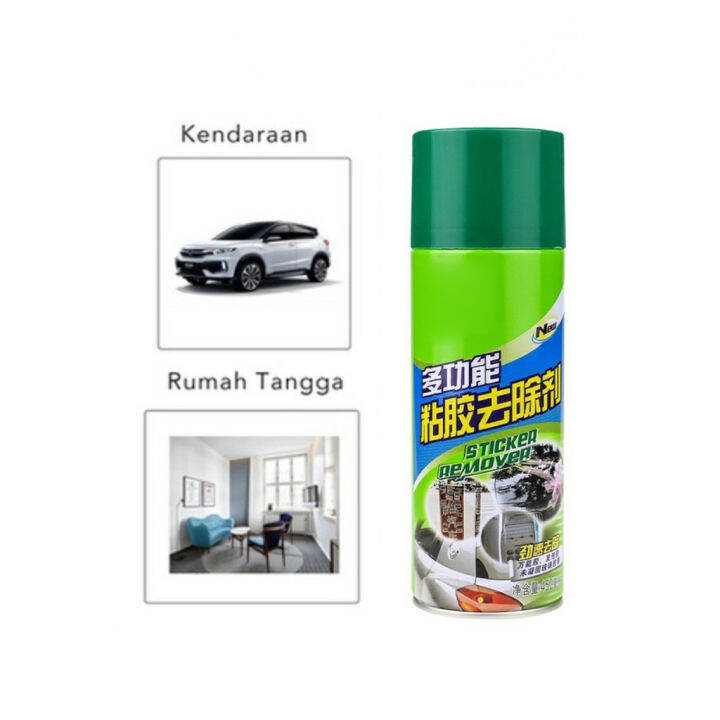 Spray Penghapus Bekas Cat Noda Lem Penghilang Sticker Remover / STICKER ...