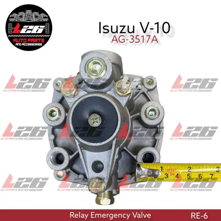 Isuzu V-10 RE-6 RELAY EMERGENCY VALVE AG-3517A | Lazada PH