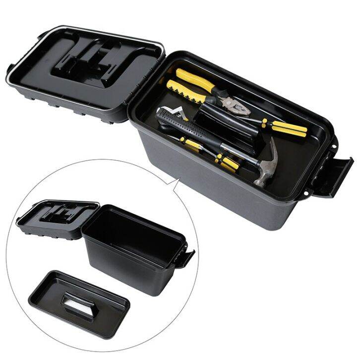 Plastic Field Box, Ammo Box, Outdoors Fishing Tackle Storage Case ...