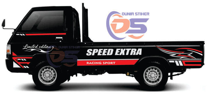 STIKER CUTTING MOBIL L300 STIKER STRIPING MOBIL PICK UP L300 STIKER ...