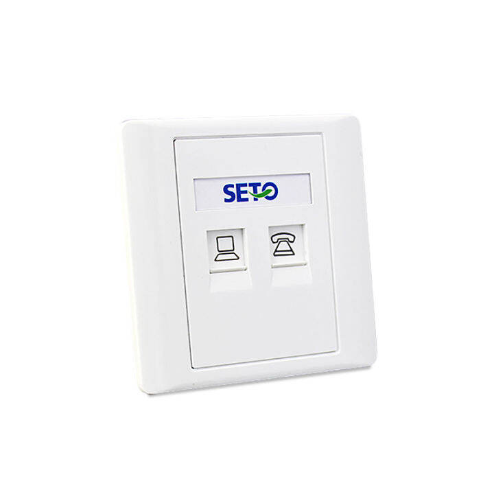 Extension of two-port network cable-free telephone line socket panel 86 ...