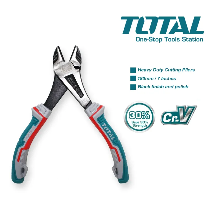 High Leverage Heavy Duty Diagonal Pliers 180mm (7') -THT27716S | Lazada PH
