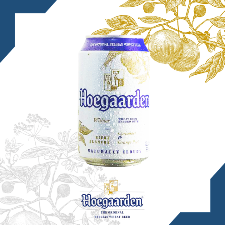 Hoegaarden White Beer 330ml Can | Lazada PH