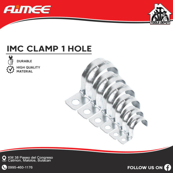 AIMEE HEAVY DUTY IMC Clamp 1 AND 2 Hole | Lazada PH