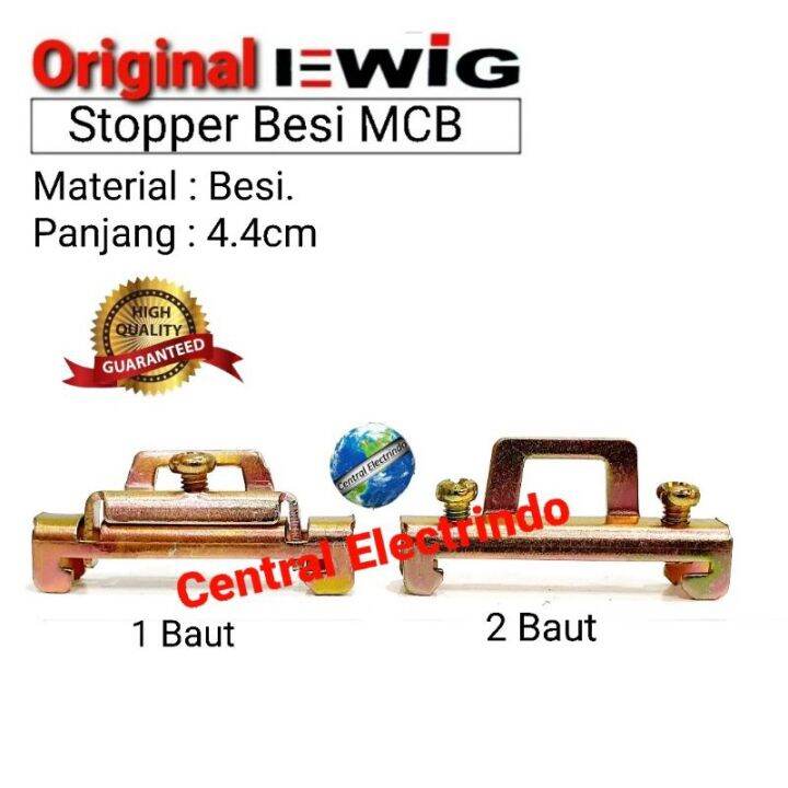 Stopper Besi Din Rel MCB EWIG. | Lazada Indonesia