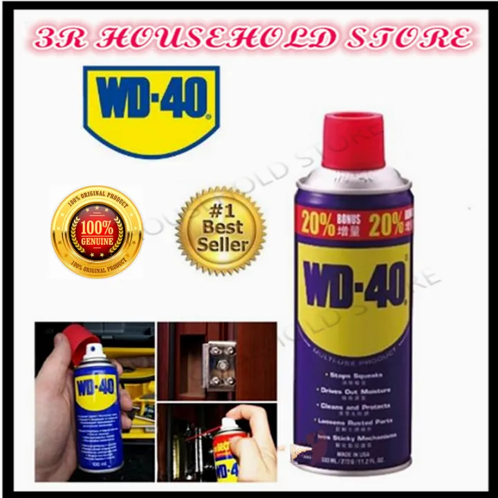 Extra 20% WD-40 333ml Multi-Use Product Anti Rust Lubricant Spray 333ml WD40 Minyak | Lazada