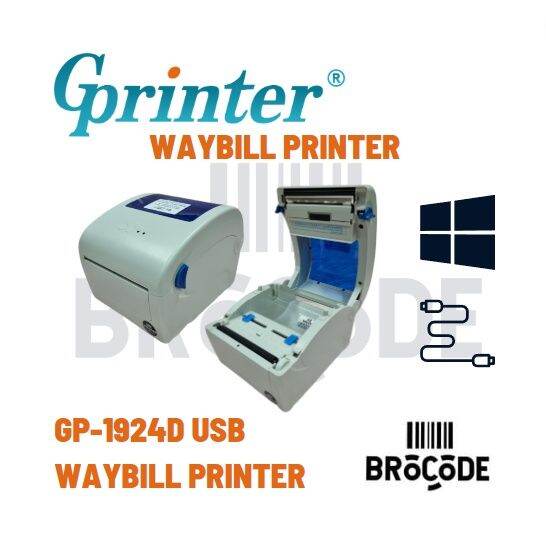 ♚Gprinter GP-1924D Waybill Thermal Printer 4x6 100x150 A6♙ | Lazada PH