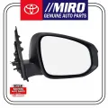 MIRO TOYOTA SIDE MIRROR RIGHT MANUAL BLACK HILUX 2016-2020 87910-0KC41 ...