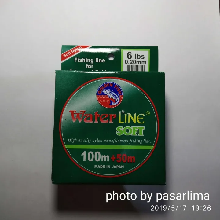 Senar WaterLine Golden Fish 6lb 150 meter | Lazada Indonesia