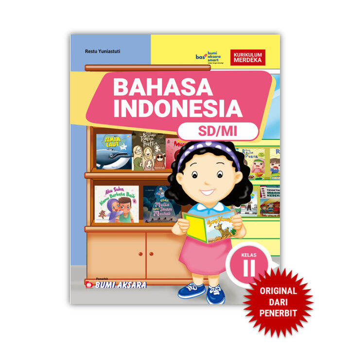 Bahasa Indonesia Kelas II SD MI Kurikulum Merdeka | Lazada Indonesia