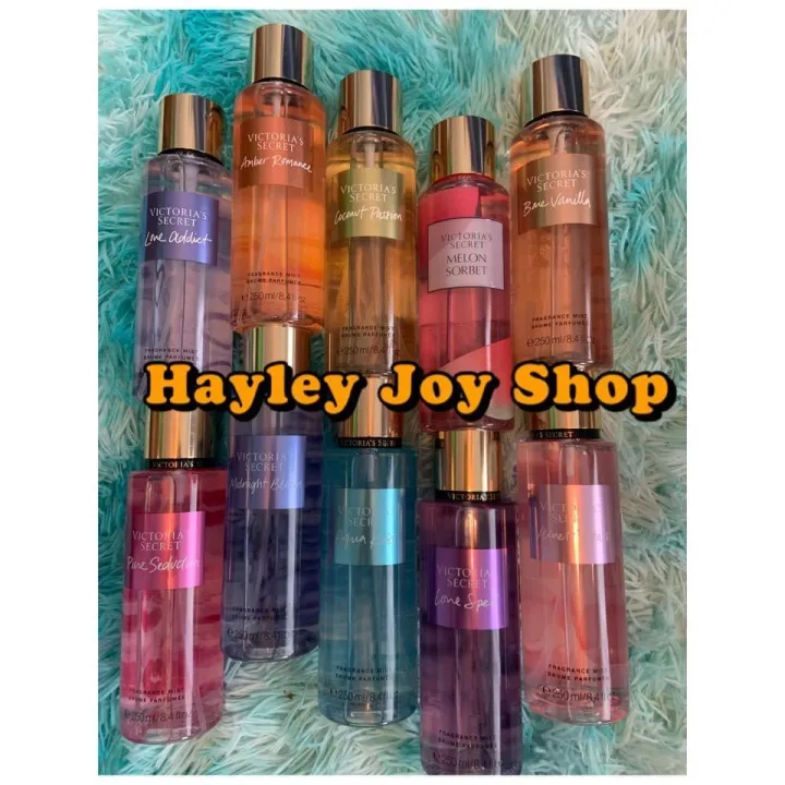 Victoria’s Secret Body Mist Classic Bare Vanilla Pure Seduction Velvet ...