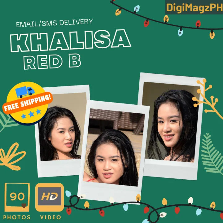 Khalisa | Red B. (free shipping) | Lazada PH