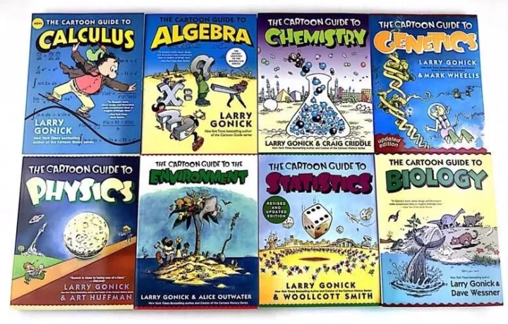 The Cartoon Guide to series 8 books set,English book for children ...