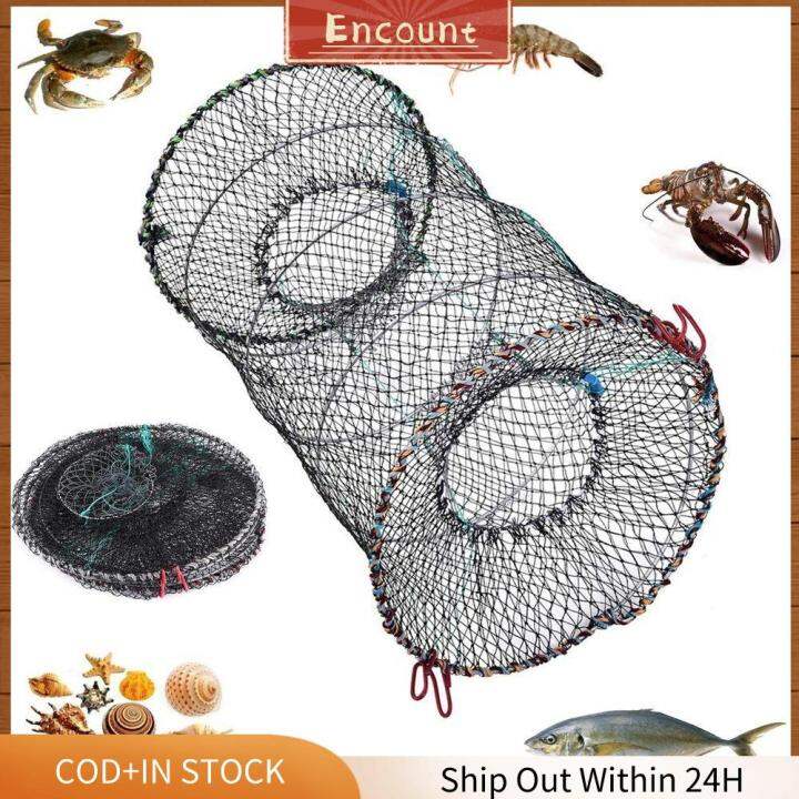 ENCOUNT Lò xo tự động Nồi bắt tôm hùm Lưới bẫy Lưới Ném Tay Lưới Đánh Cá Lồng lò xo Cua cá tôm ...
