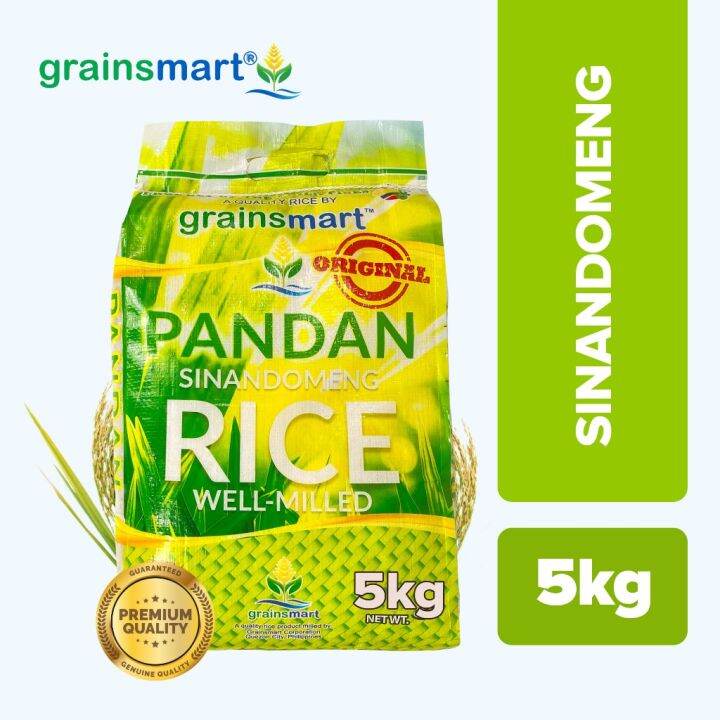 Grainsmart Rice Pandan Special Sinandomeng Rice 5KG | Lazada PH