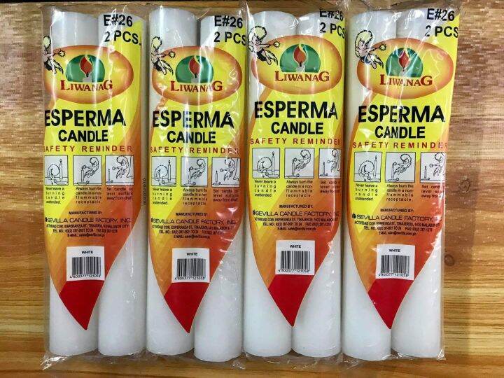 Esperma #26 Liwanag Candles (2's per pack) | Lazada PH