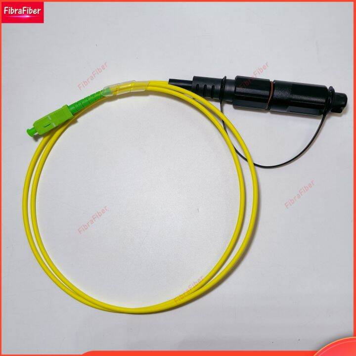 IP67 Waterproof Corning HUAWEI Mini SC/APC 1M 2M 3.0mm Yellow Cable To ...