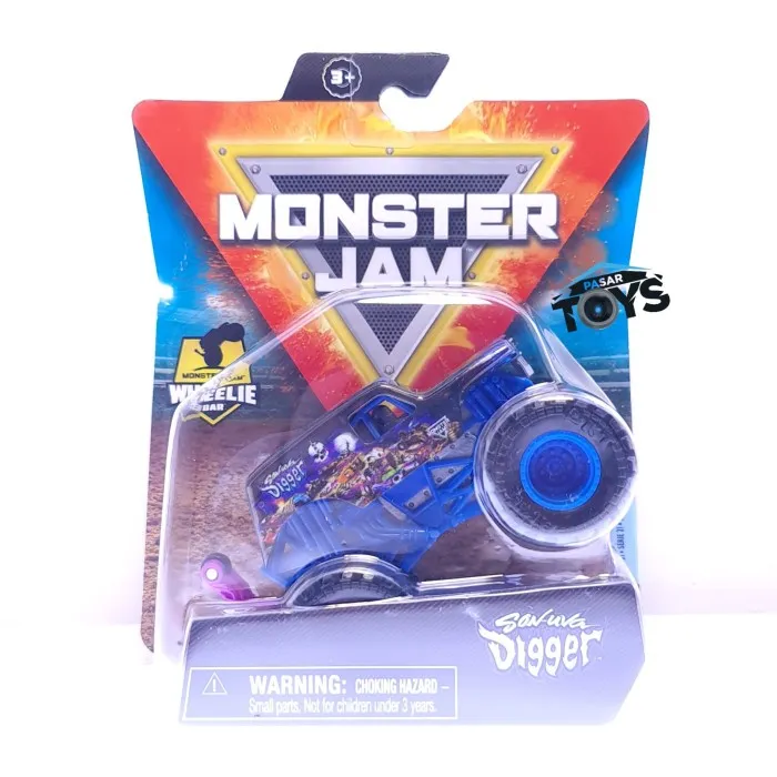 Monster Jam Son-Uva Digger Shear Madness Series 21 1:64 Scale Diecast ...
