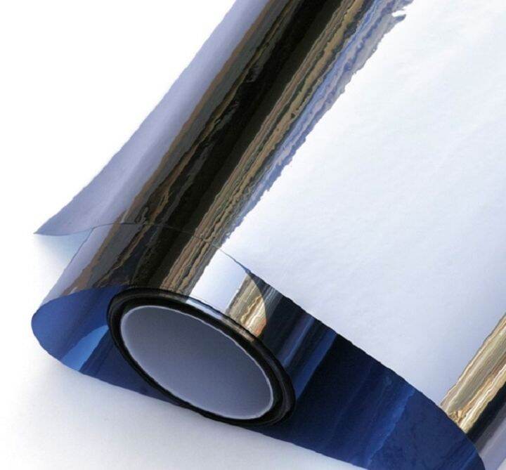 Dark Blue Silver Mirror Window Film Insulation Solar Tint Stickers Uv ...