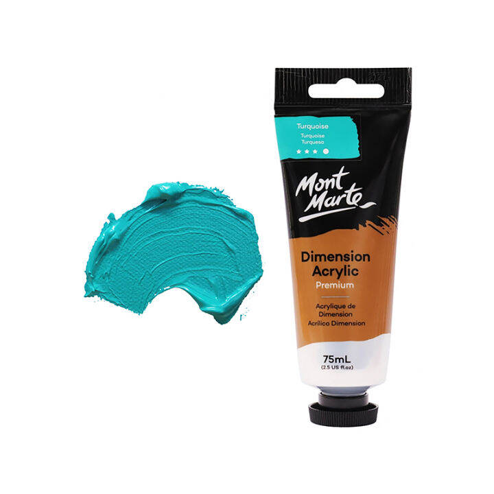 MONT MARTE สีอะคริลิค 75มล. สีเขียวมิ้นต์ รุ่น Dimension | Lazada.co.th