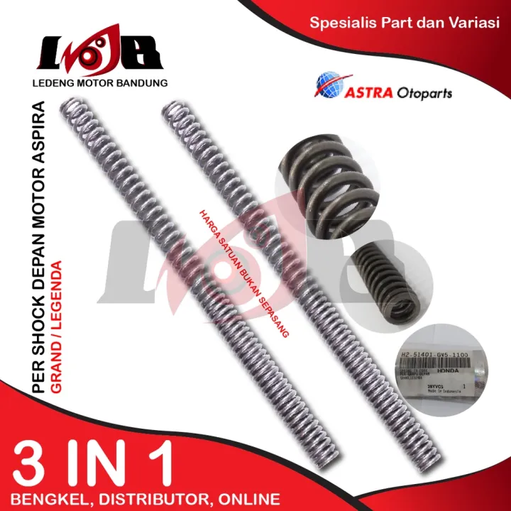 Aspira Per Shock Depan Grand Legenda Suspensi Spring Front Shockbreaker ...