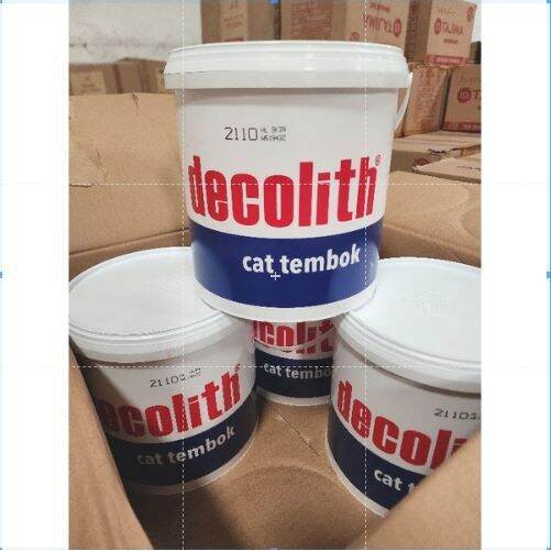 Cat Tembok DECOLITH ORIGINAL 5kg variasi 2 / cat tembok berkualitas ...