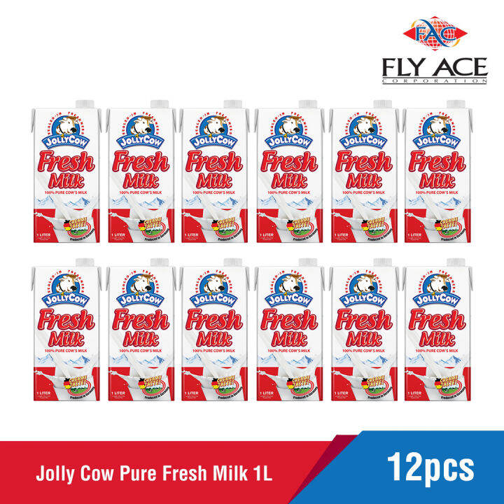 Jolly Cow Pure Fresh Milk 1L x12 | Lazada PH