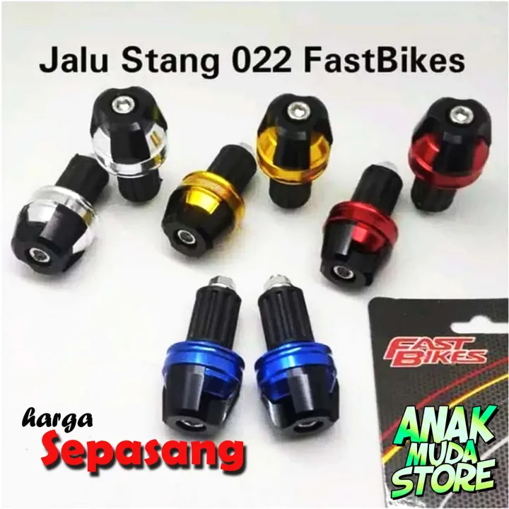 Jalu Stang Motor Bandul End Grip Stang Model Kerucut CNC Mio Vario CBR ...