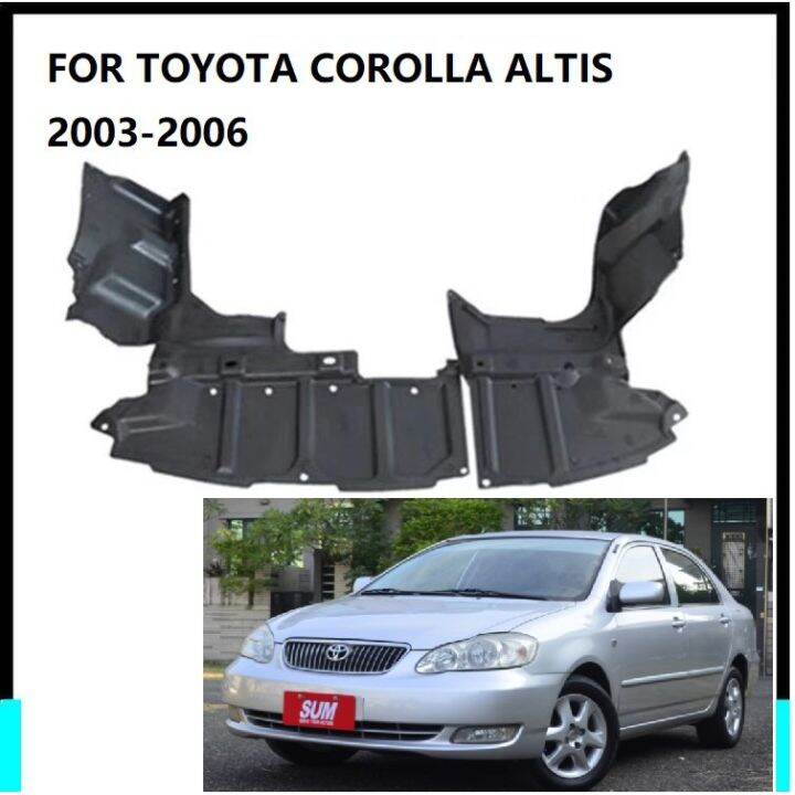 KLNU Toyota COROLLA ALTIS 2003 2004 2005 2006 Engine Splash Guard ...