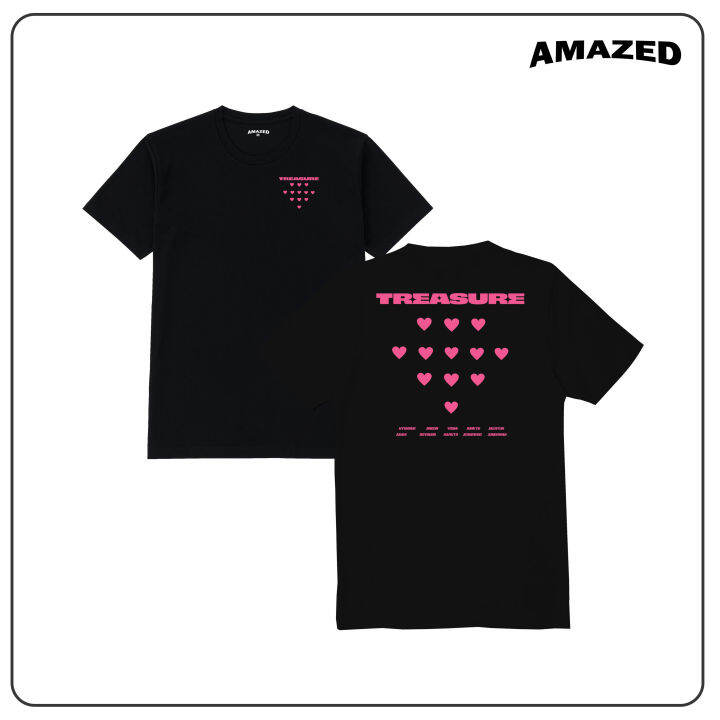 Treasure Shirt Treasure Boy Band T-shirt D5 Amazed | Lazada PH