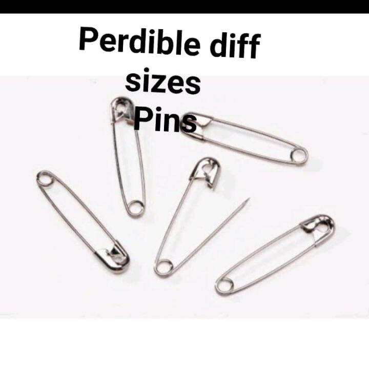 Perdible SAFETY PINS in different sizes SET | Lazada PH