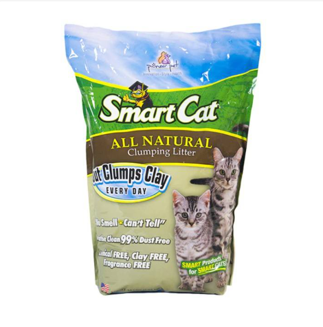 SmartCat 20ลิตร ทรายแมวเปลือกข้าวโพด ทิ้งชักโครกได้ ทรายแมว | Lazada.co.th