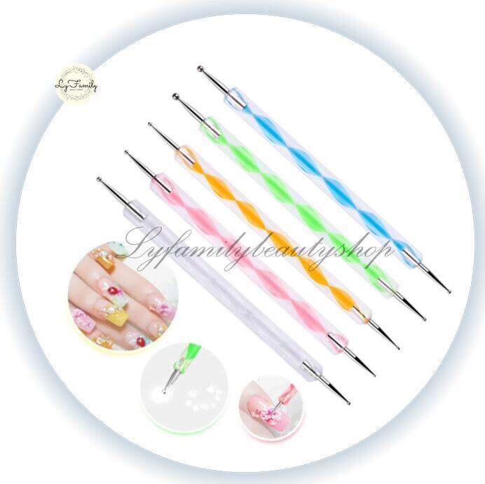 Dotting Tools Magic Pens Nail Art Pedicure Manicure Tool Unique Doting ...