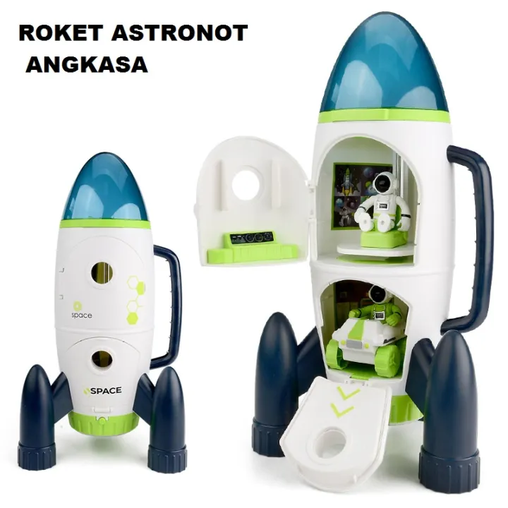 TOKO LUCKY START - Mainan Anak TOY BIG ROKET pesawat kapal Luar Angkasa ...