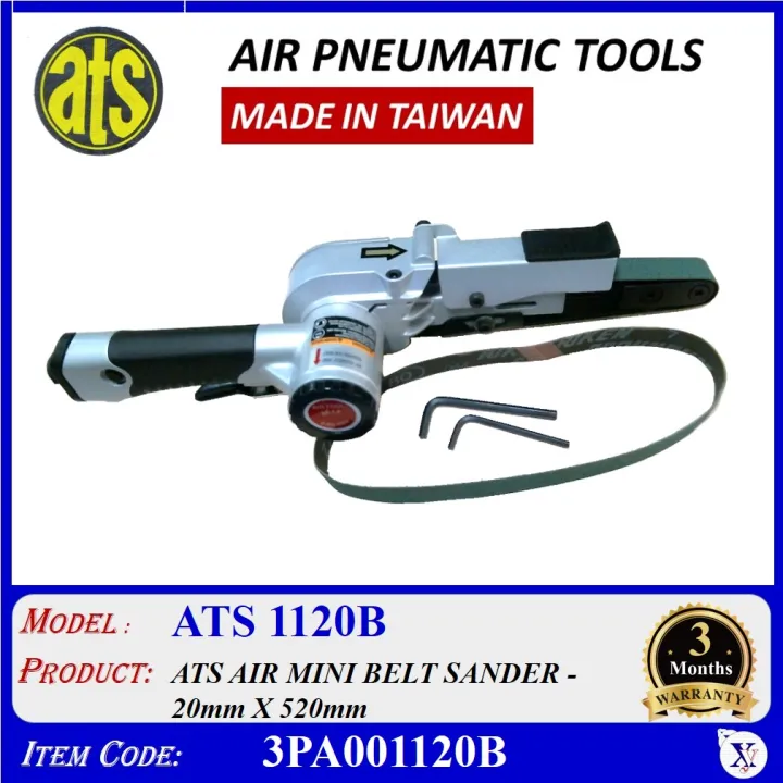 ATS 1120B (3PA001120B) AIR MINI BELT SANDER (MADE IN TAIWAN) | ATS AIR TOOLS [100% ORIGINAL ...