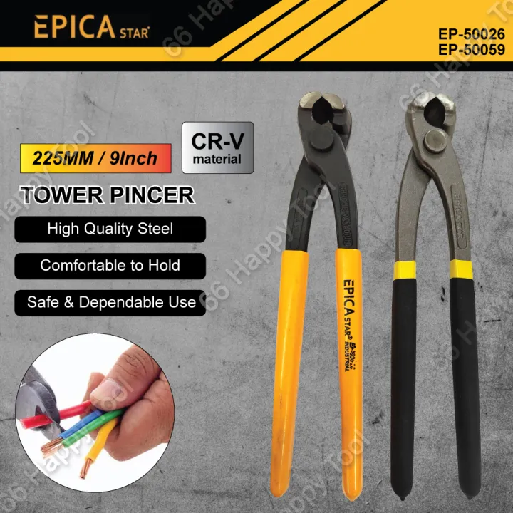 EPICA STAR 9Inch Tower Pincer Rabbit Plier 225mm EP-50026 EP-50059 Nail ...