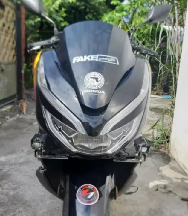 PCX V1 Auxiliary Light Holder (Stainless) | Lazada PH