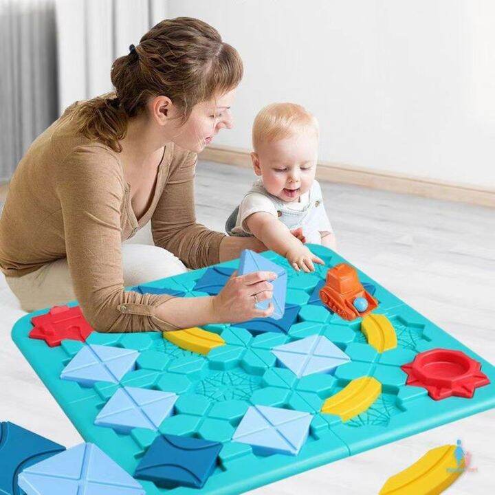 Road Building Tunnel Toy Set Brain Developing Activities and Solutions ...