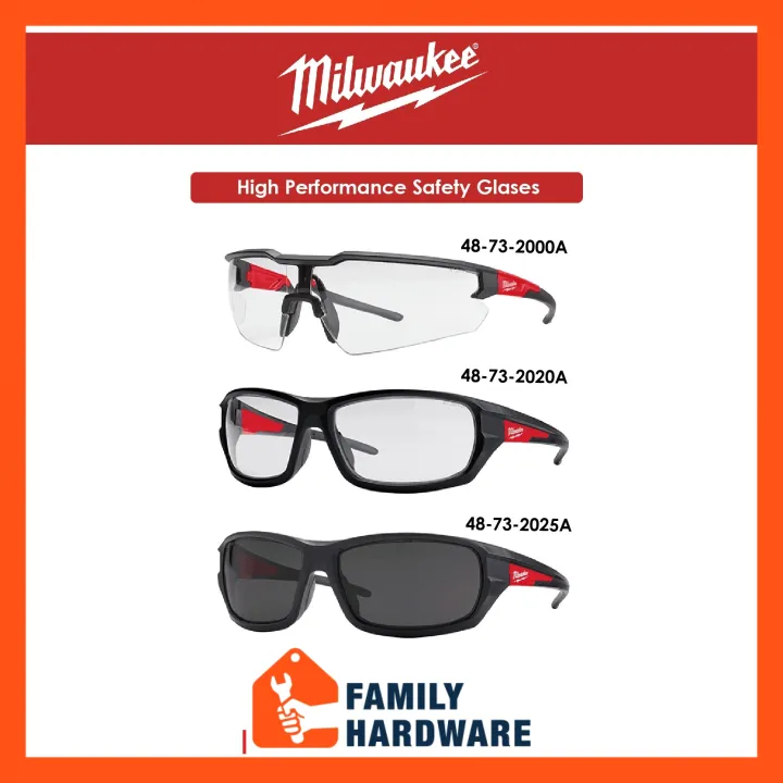 MILWAUKEE 48-73-2000A Clear 48-73-2025A Tinted 48-73-2020A Clear High ... MILWAUKEE 48-73-2000A Clear 48-73-2025A Tinted 48-73-2020A Clear High ...