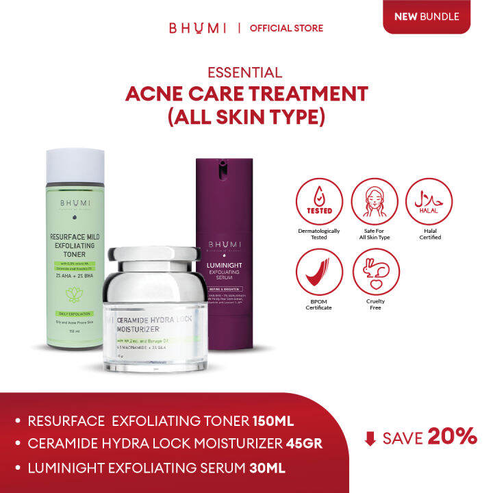 Essential Acne Care Treatment (All Skin Type) | Lazada Indonesia