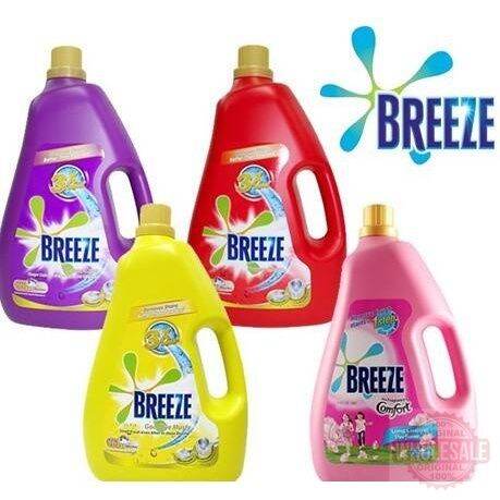 Breeze Detergent Liquid 900G colour care power clean fragrance of ...