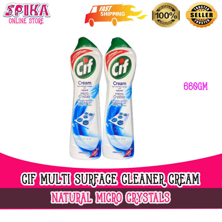 CIF CREAM MULTI SURFACE CLEANER WITH NATURAL MICRO CRISTALS 660G | Lazada
