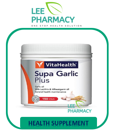 Vita Health Supa Garlic Plus 150's [Antioxidant] | Lazada
