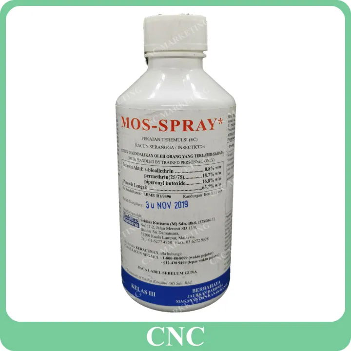 1L Mos-Spray Racun Nyamuk Lalat Mosquito Aedes ULV Fogging Spraying ...