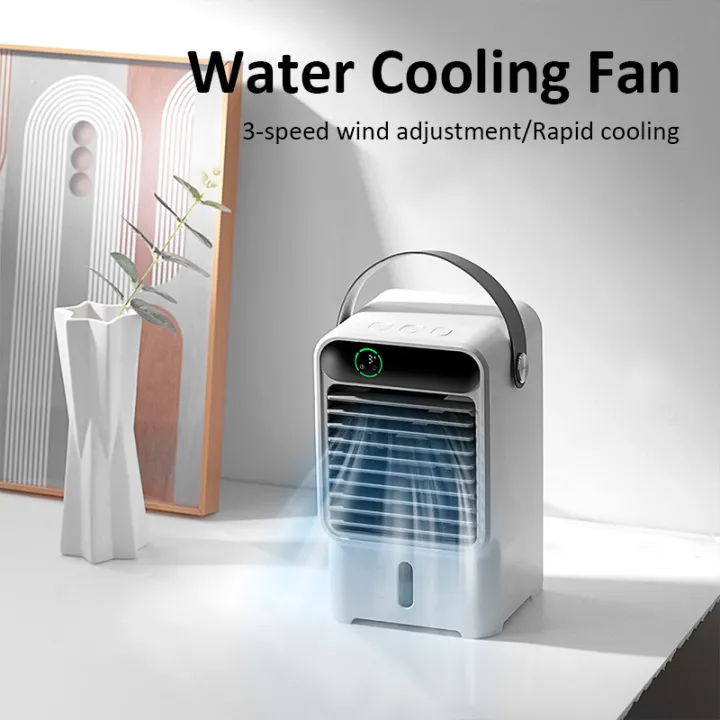 Denk Desktop Fan Summer Water Cooling Fan USB Office Home Portable ...