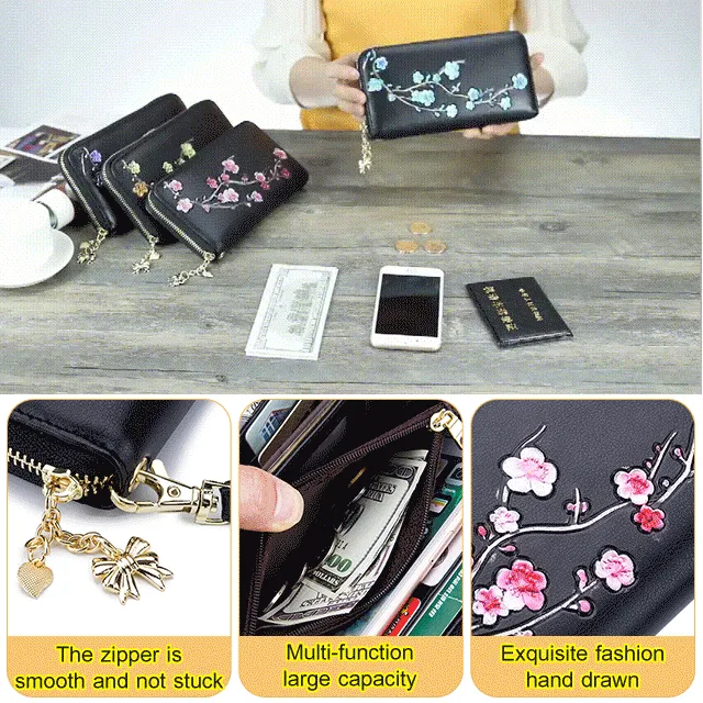 Super Cheap Large Capacity Painted Long Wallet | Lazada PH