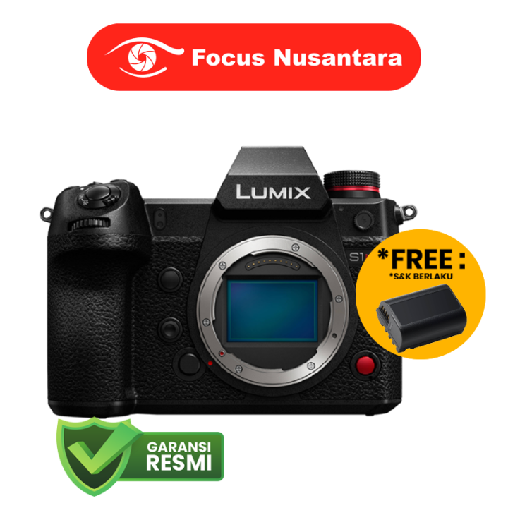 PANASONIC Lumix DC-S1H Body Kamera Mirrorless Garansi Resmi | Lazada ...